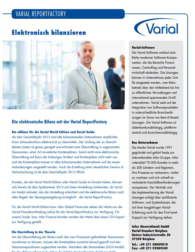 Zusatzmodule - Varial